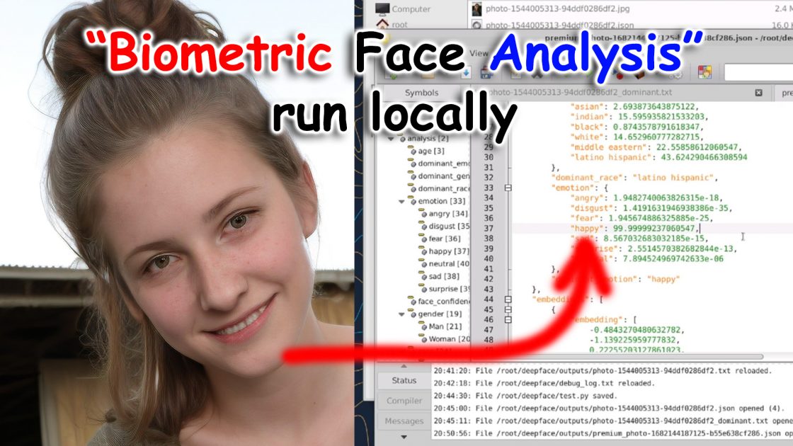 Biometric Face Analysis with DeepFace – Terragon News