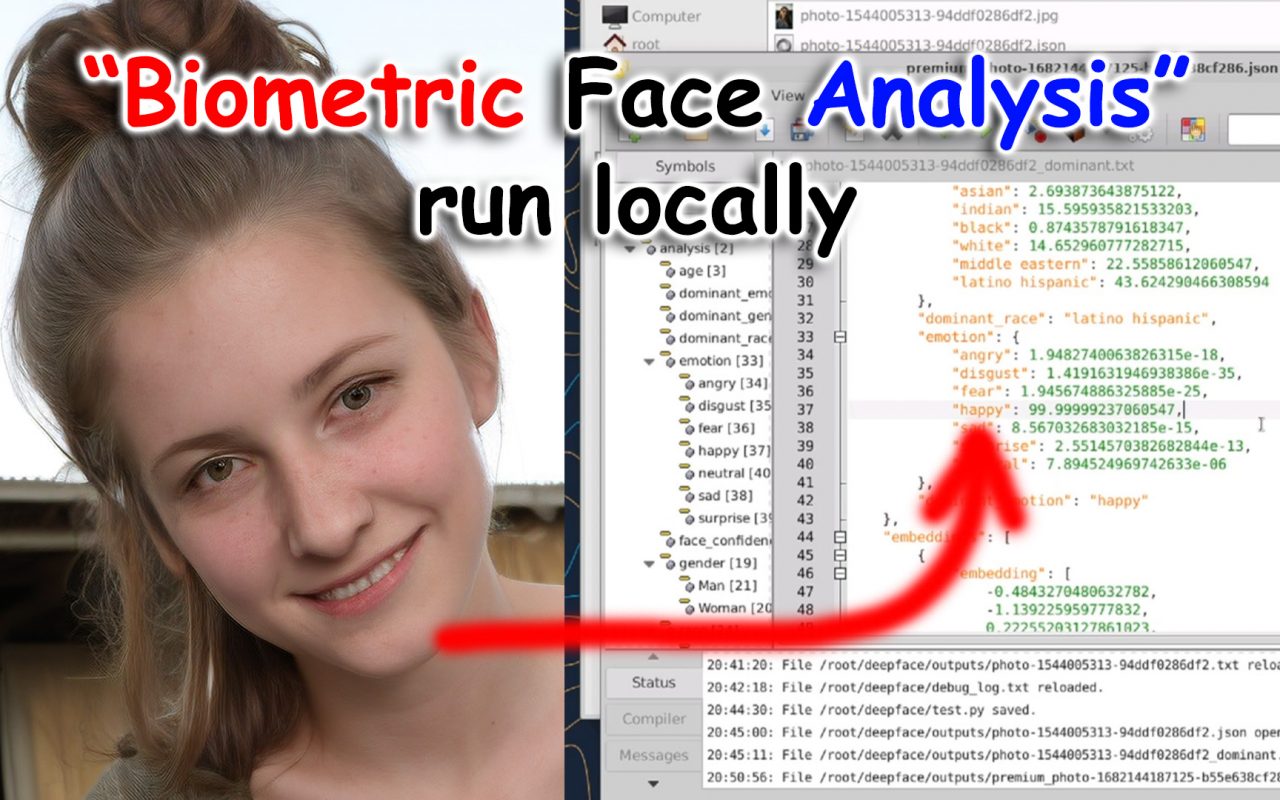 Biometric Face Analysis with DeepFace – Terragon News